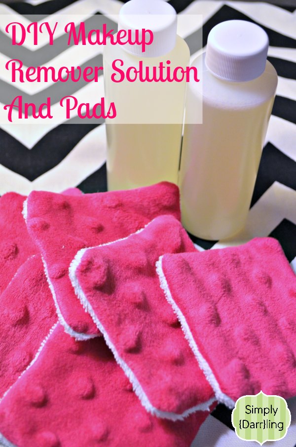DIY Makeup Remover Solution and Pads