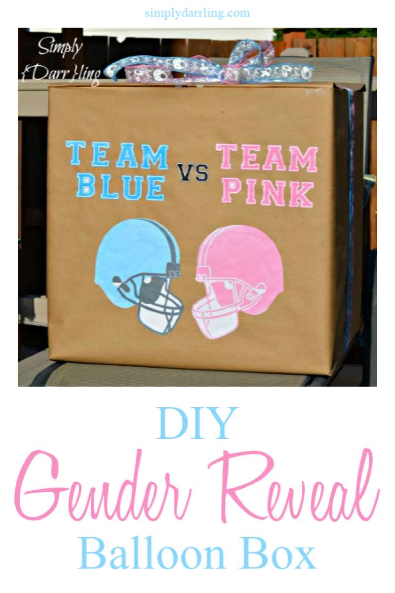 DIY Gender Reveal Box