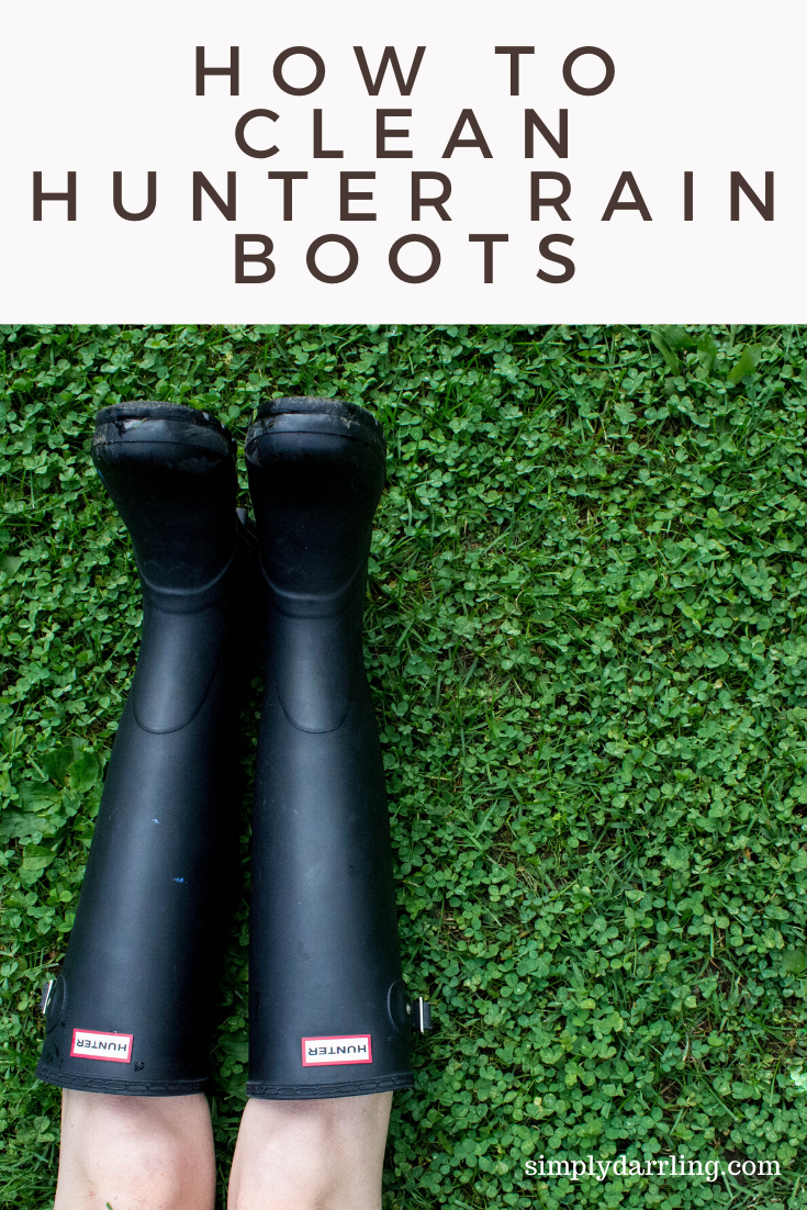 How To Clean Hunter Boots