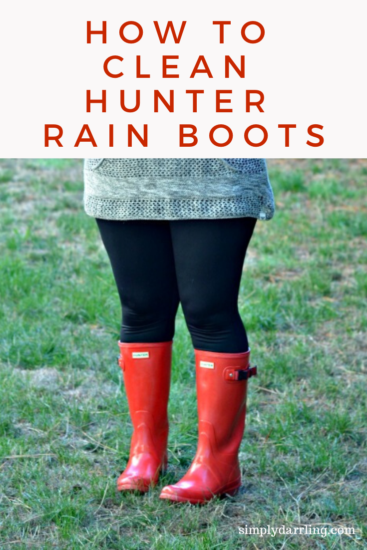 How To Clean Hunter Boots