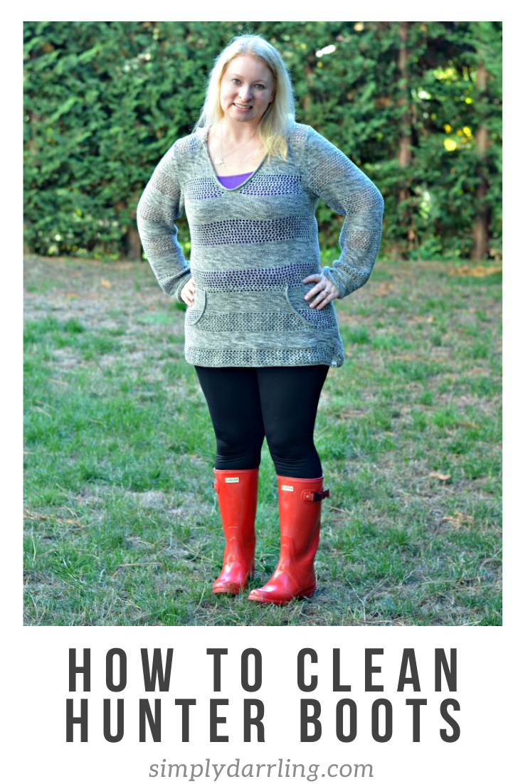 How To Clean Hunter Boots