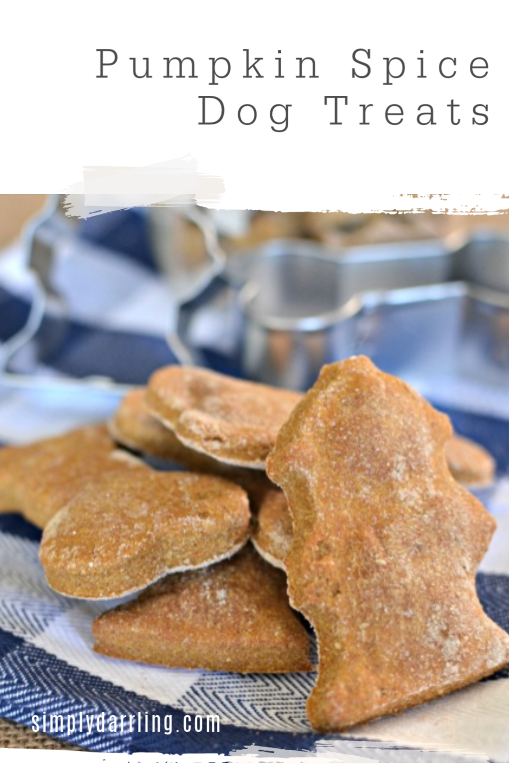 Peanut Free Pumpkin Spice Dog Treats