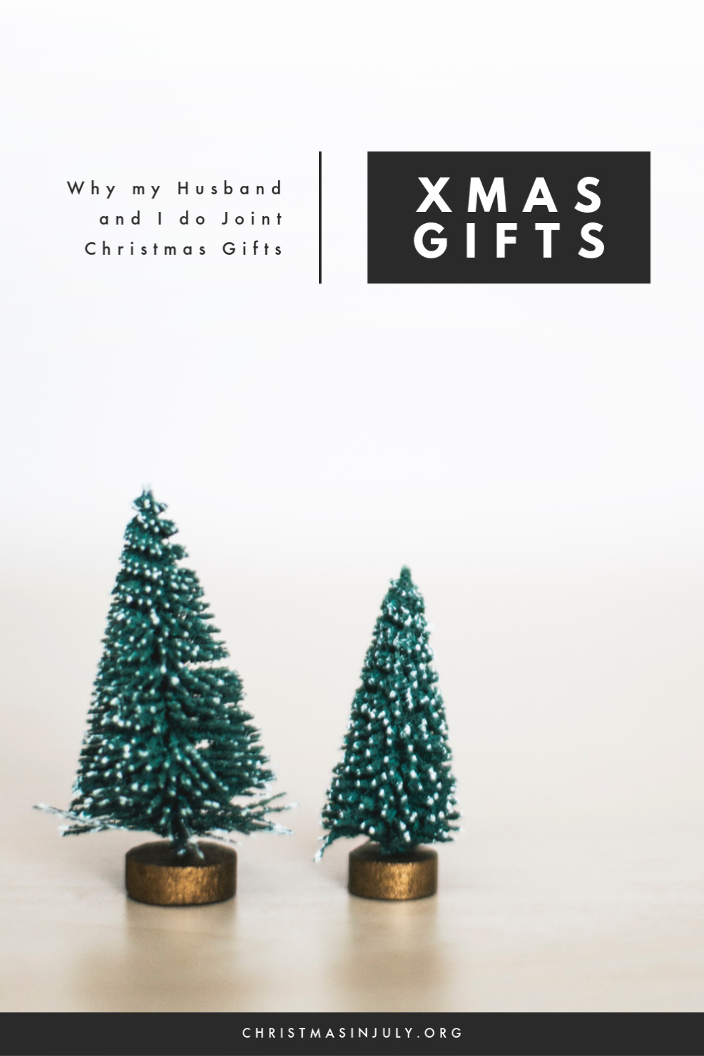 Why my Husband and I do Joint Christmas Gifts