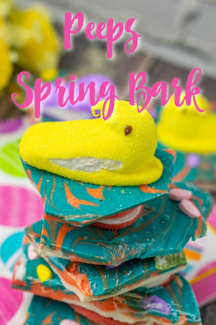 Spring Bark with Peeps & Oreos